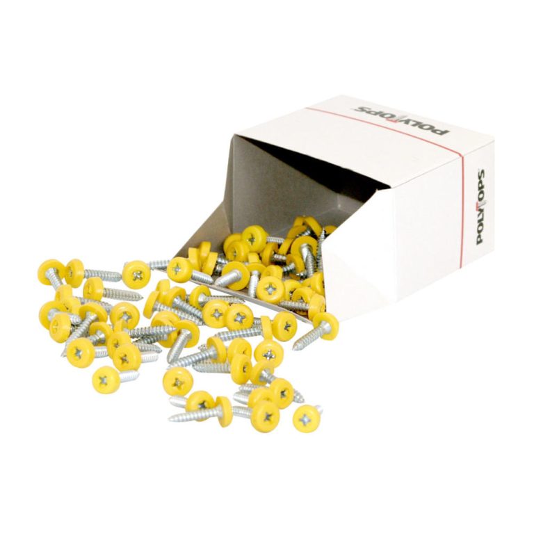 POLYTOPS® Numberplate Screws - Seac Fasteners & Fixings